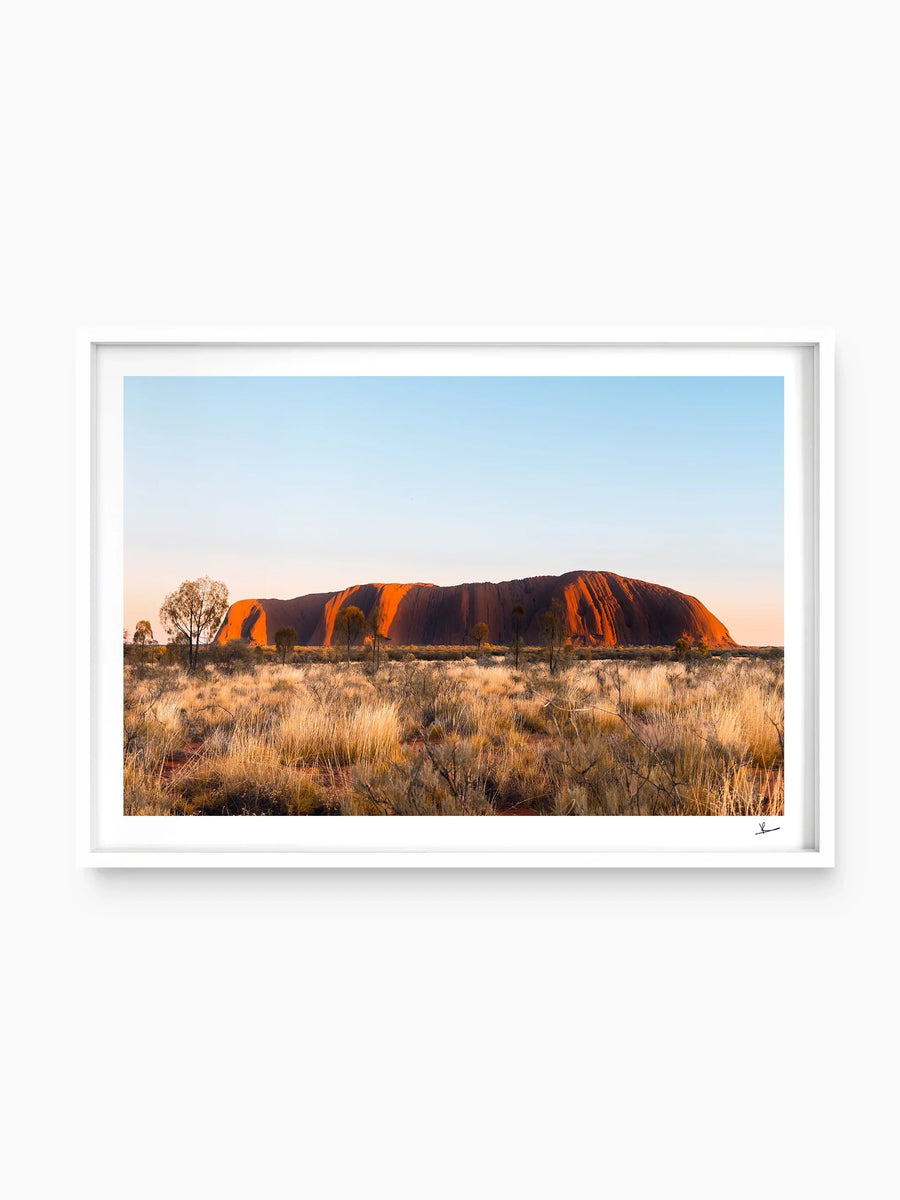 Uluru Sunrise 01 - Landscape Print | Australian Outback Wall Art ...