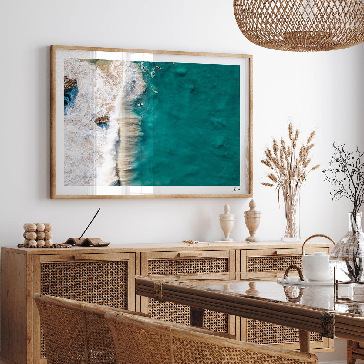 Byron Bay - The Divide - Photographic Wall Art Print – Australia Unseen