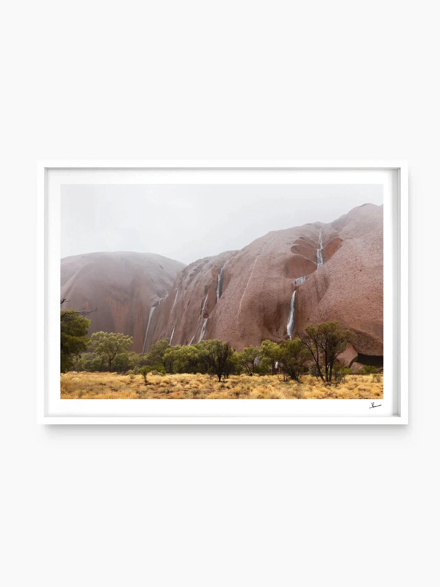 Uluru Waterfalls 02 - Fine Art Print - Northern Territory – Australia ...