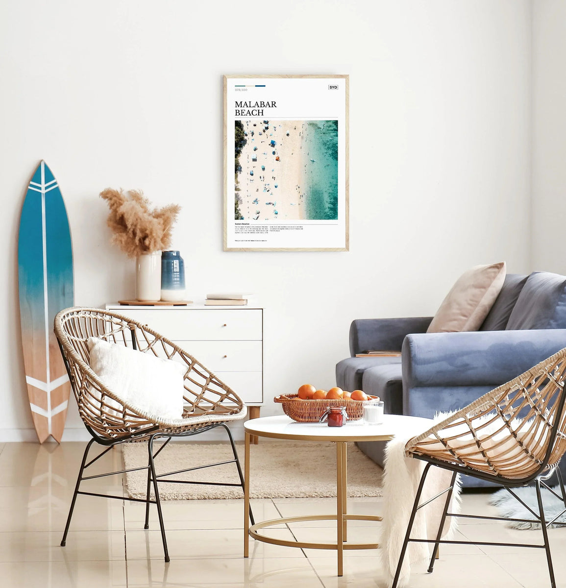 Malabar Beach Editorial Poster – Australia Unseen