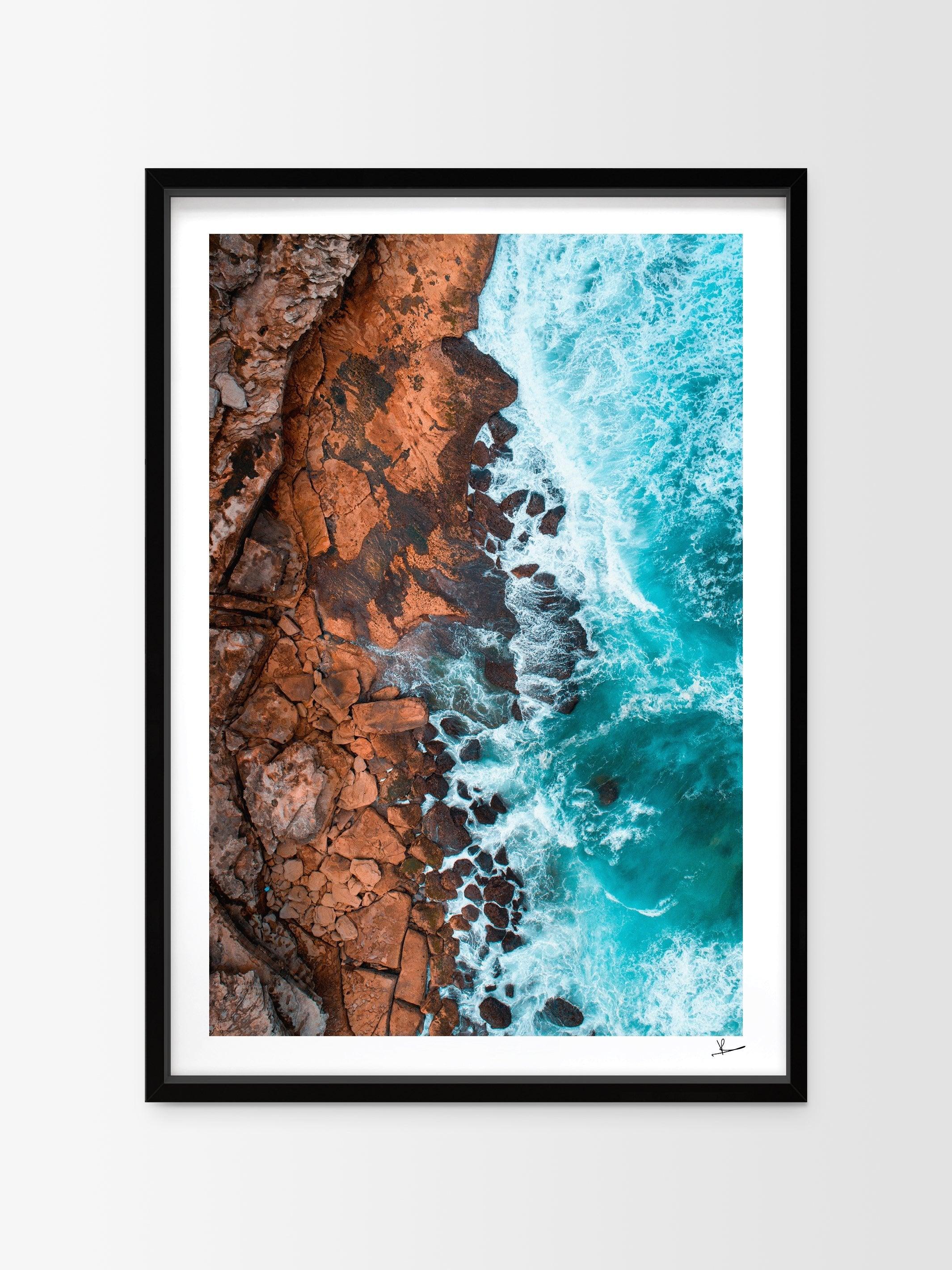 Salty Rock 01 - Bondi Beach - Photographic Wall Art Print – Australia ...