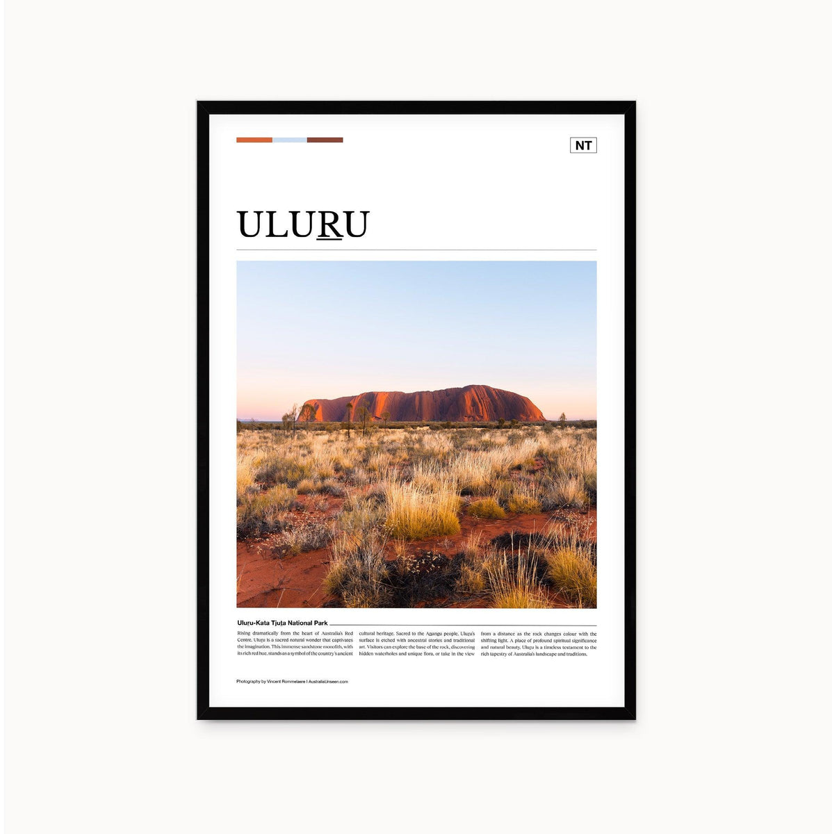 Uluru Editorial Poster – Australia Unseen