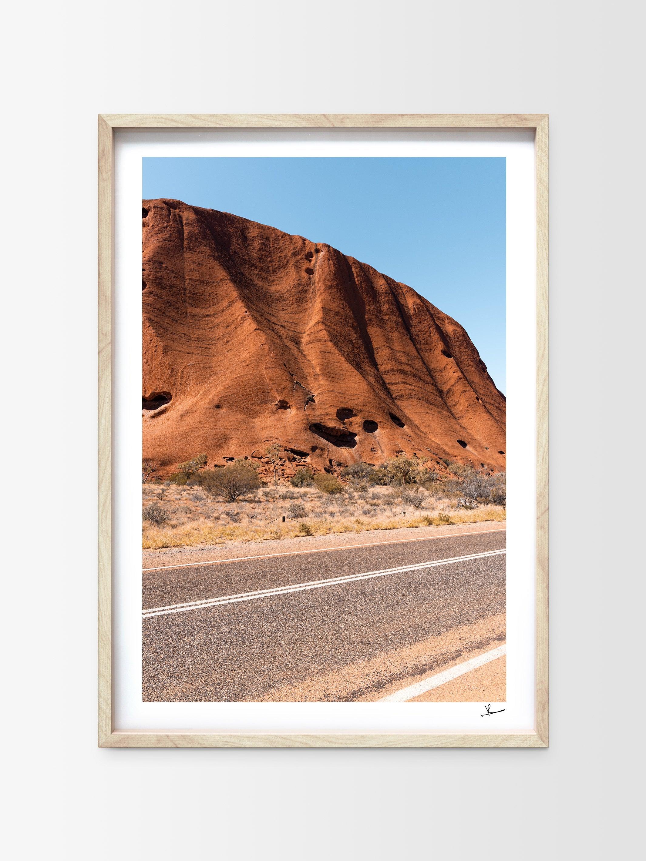 Uluru Road 01 - Photographic Wall Art Print – Australia Unseen