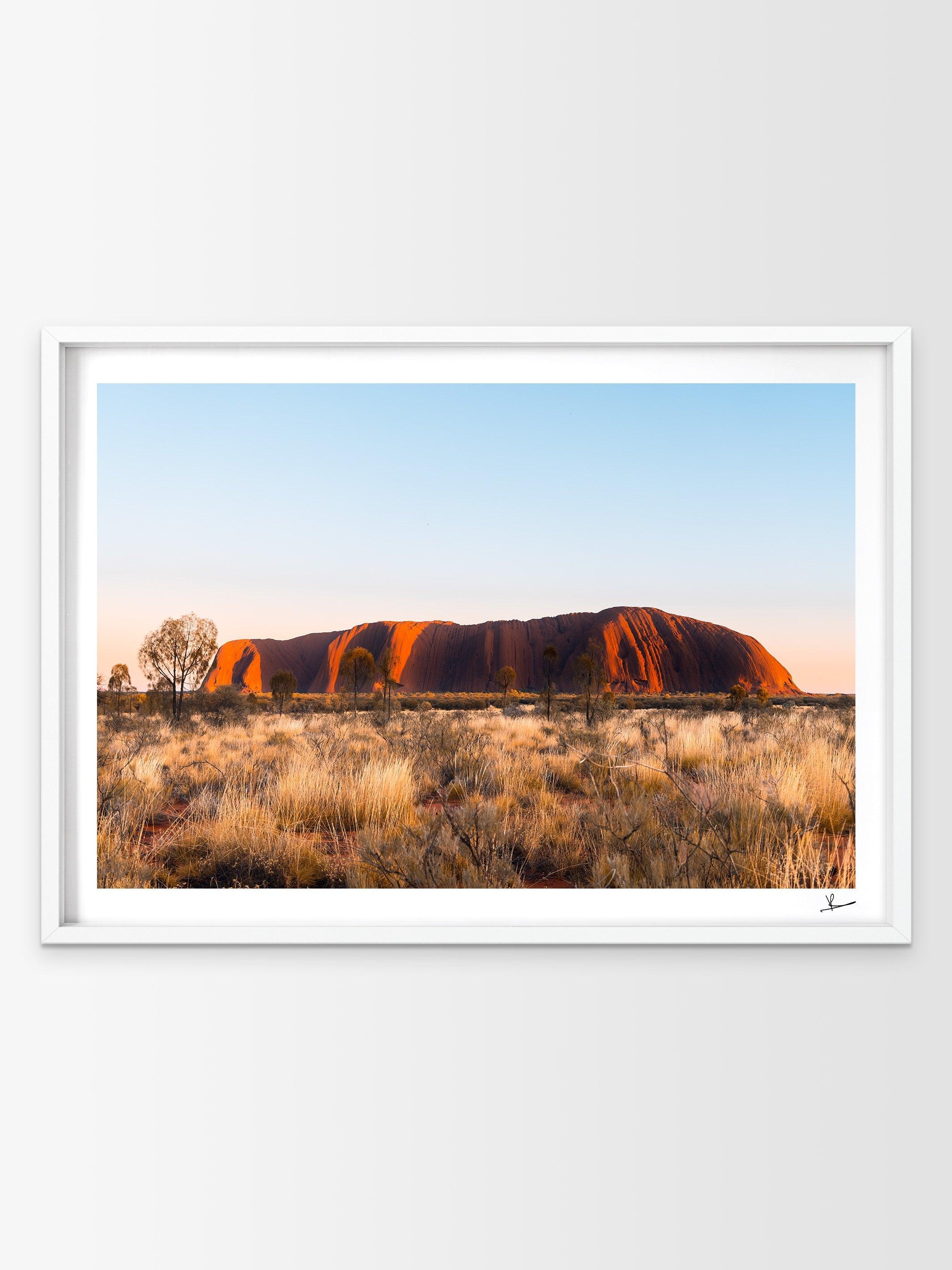 Uluru Sunrise 01 - Uluru - Photographic Wall Art Print – Australia Unseen